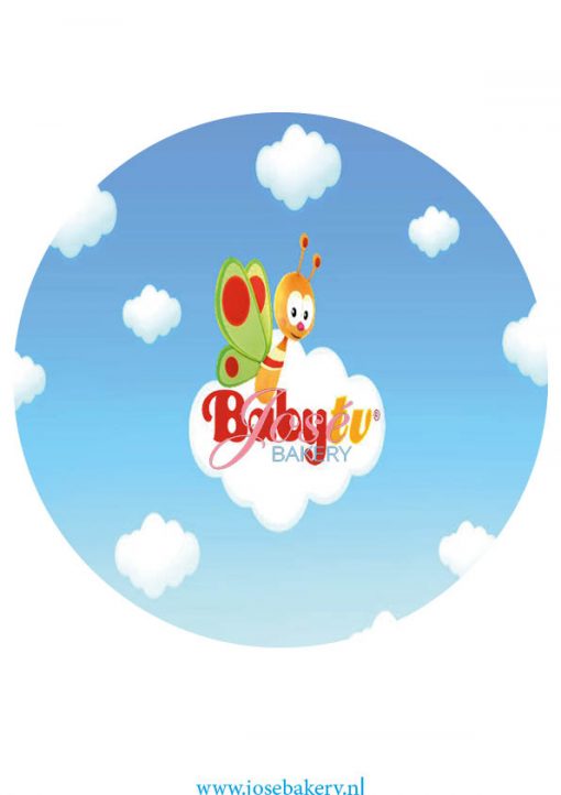 BabyTV taart print bestellen voor op kindertaart - Jose bakery